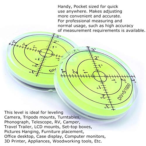 Snapklik.com : Bubble Spirit Level 60x12mm Degree Marked Surface ...