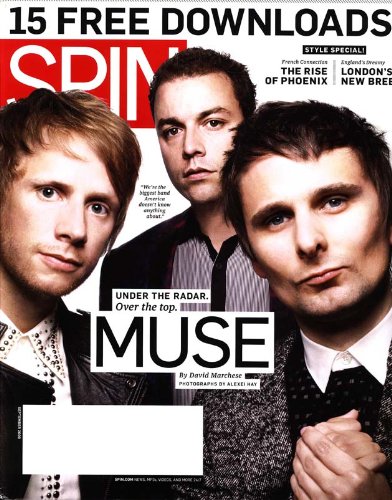 Spin Magazine - September 2009 - Muse, Phoenix, La Roux, Brendan Benson ...