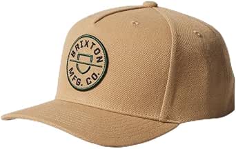 Brixton Crest C MP Snapback Hat Tan at Amazon Men’s Clothing store