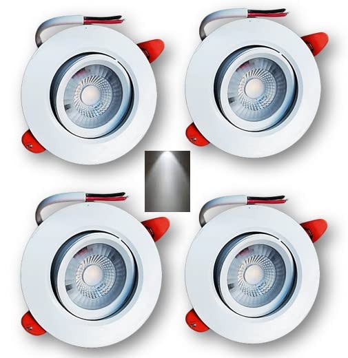 Buy OTS LIGHTS 6W White Body LED Ceiling COB Spot, Focus, Down Ceiling ...