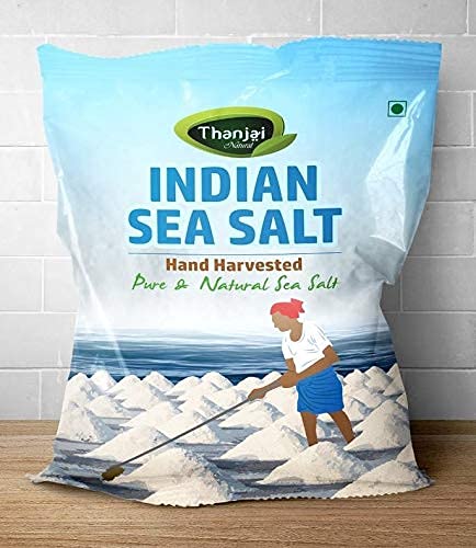 Thanjai Natural's Indian Non Iodised Sea Salt 5000grams Traditionally ...
