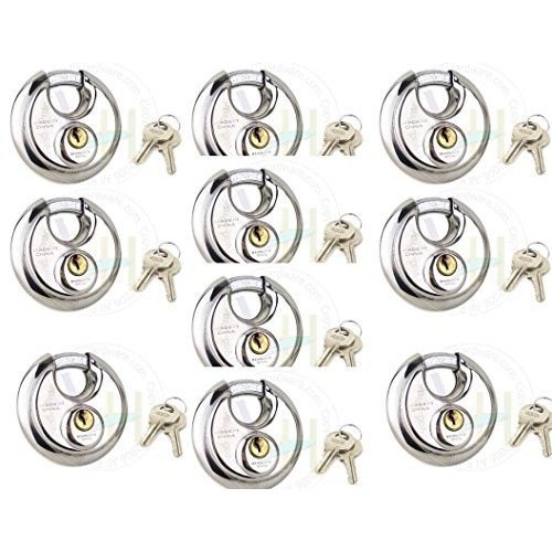 Snapklik.com : Laminated Steel Padlock, 2-3/4-Inch Wide, Cranberry, 10 ...