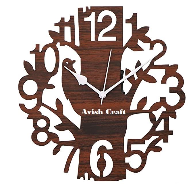 Buy Avish Craft Wall Clock 009 Online at Low Prices in India - Amazon.in