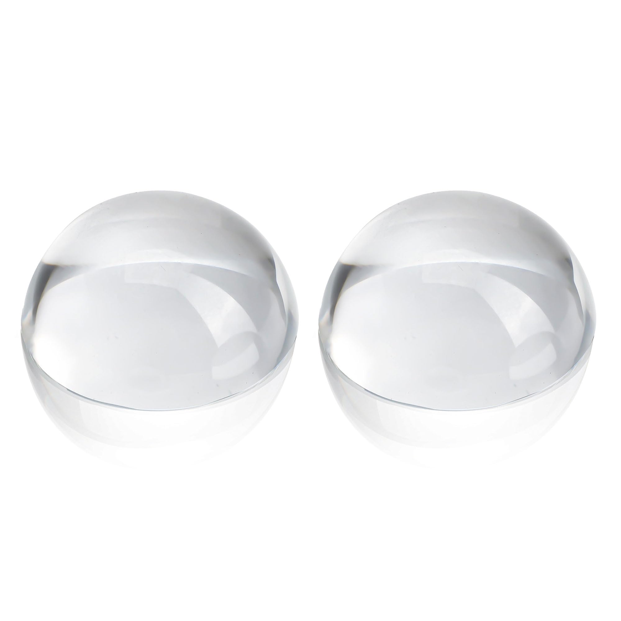 Amazon.com: 2Pcs 3.1inch Crystal Dome Magnifying Paperweight, Clear ...
