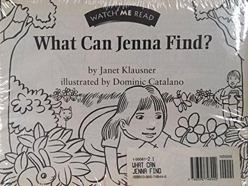 Jenna Find, Watch Me Read Take Home Level 2.1: Houghton Mifflin ...