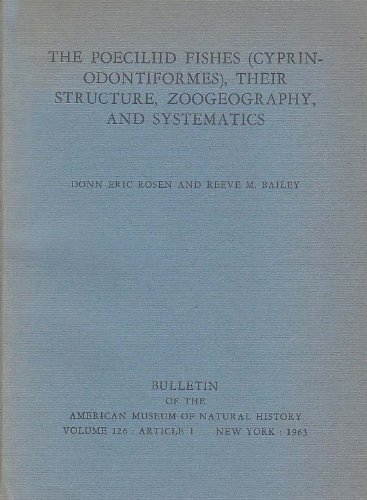 The poeciliid fishes (Cyprinodontiformes): Their structure ...