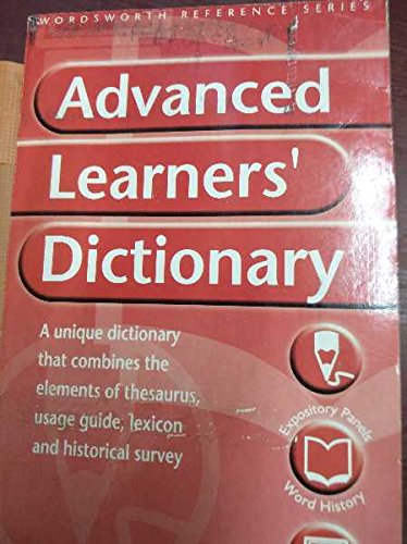 Advanced Learner's Dictionary by Martin H Manser And Nigel D. turton ...
