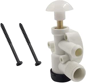 Amazon.com: Carkio RV Toilet Water Valve Assembly 385314349 Camper Trailer Toilet Repair Kit for ...