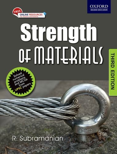 Strength Of Materials 3/E: R. Subramanian: 9780199464739: Amazon.com: Books