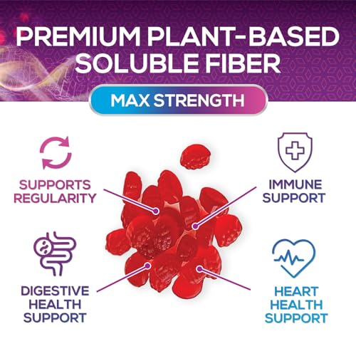 Nature's Nutrition - Fiber Gummies para Adultos 4g - Suplemento Diário ...
