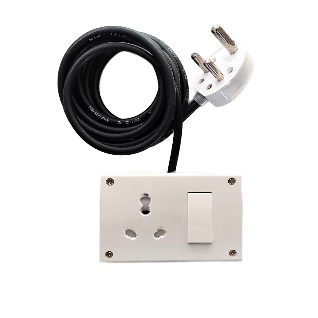 Buy Hackensack Heavy Duty Electric Extension Board - 6/16A Socket and ...