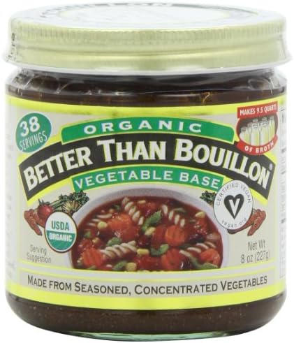 Amazon.com : Better Than Bouillon Organic Vegetable Base, Made from ...