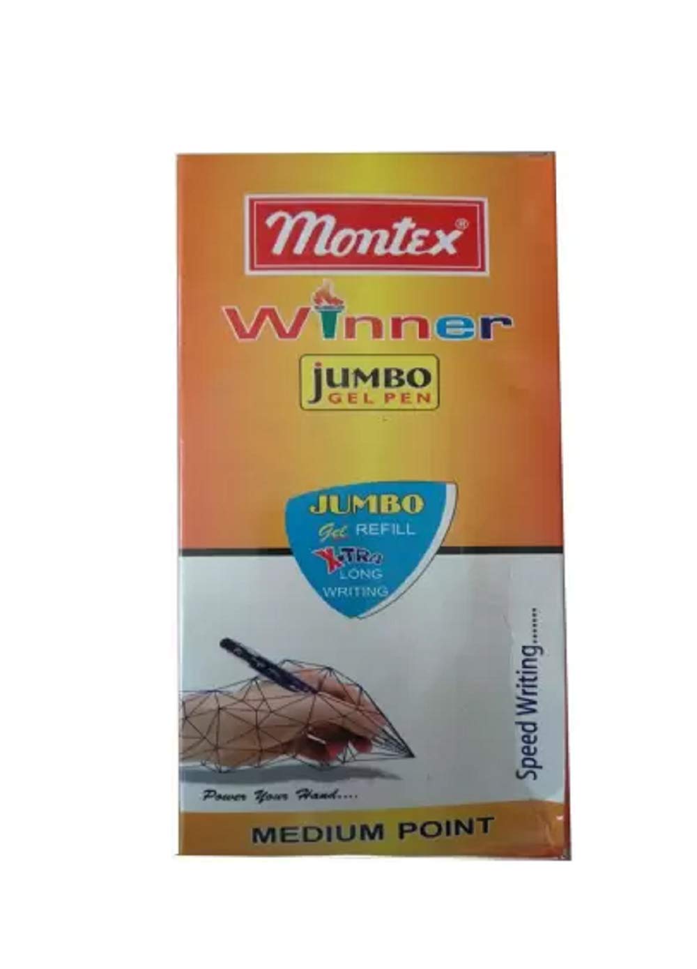 Buy Montex Jumbo Gel Pen (Pack Of 20),Multicolor Online at desertcartINDIA