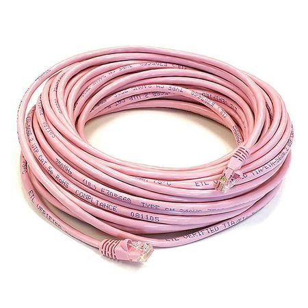 Ethernet Cable, Cat 5e, Pink, 50 ft.: Amazon.com: Industrial & Scientific