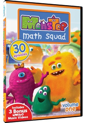 Monster Math Squad - Volume One - 30 Episodes by Mill Creek ...