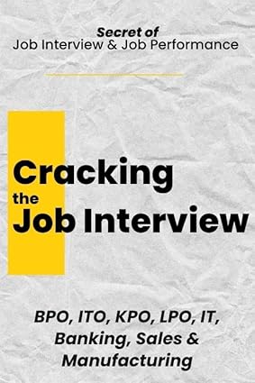 Amazon.in: Buy Cracking The Job Interview Book Online at Low Prices in India | Cracking The Job ...