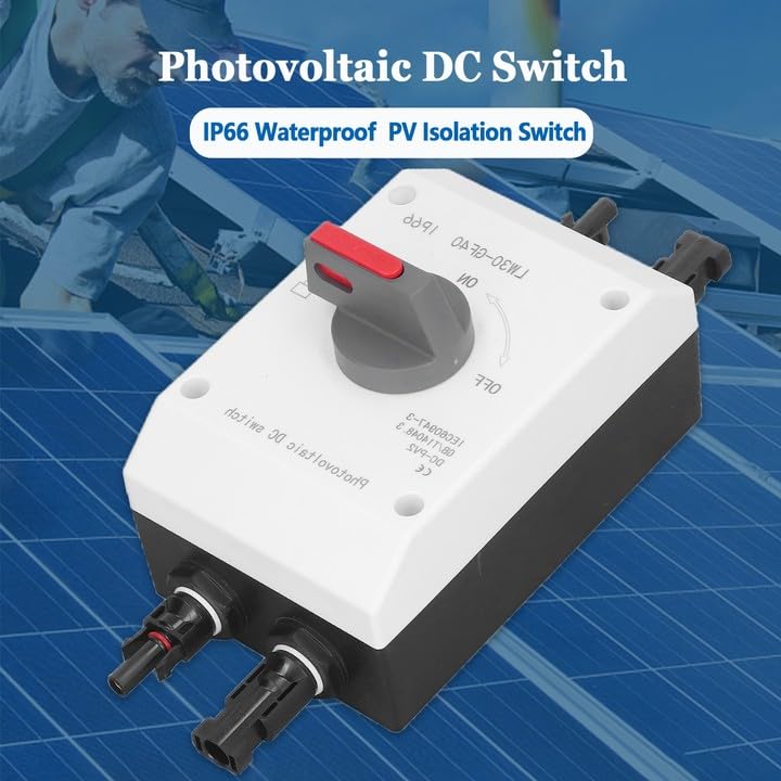IP66 Waterproof Solar Switch Photovoltaic DC Isolator Switch - 1200V ...