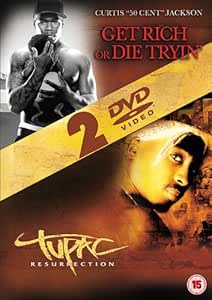 Get Rich Or Die Tryin'/Tupac - Resurrection [DVD]: Amazon.co.uk: 50 Cent, Adewale Akinnuoye ...