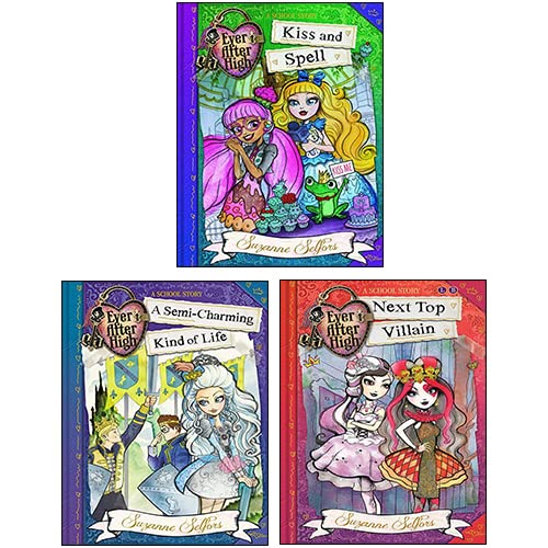 Ever After High A School Story 3 Books Collection Set By Suzanne ...