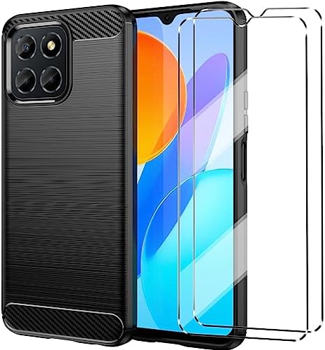 Case Compatible with Honor X6/X70 Lite - 2 Pack Tempered Glass Screen ...