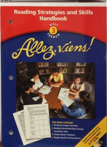 Allez Viens! Level 3 Reading Strategies & Skills Handbook: Holt ...