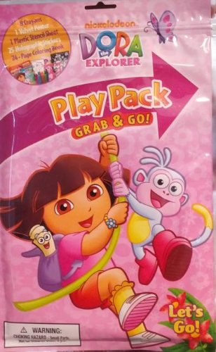 Dora the Exlporer Play Pack Grab & Go! [With 24-Page Coloring Book and ...