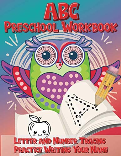 ABC Preschool Workbook Letter and Number Tracing Practice Writing Your ...