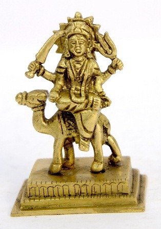 Buy BharatHaat™ Brass Religious Dasha Maa Statue handicrafts Product ...