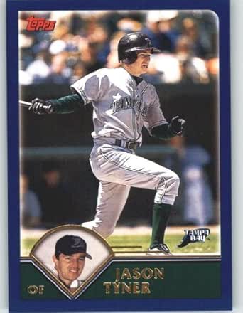 Amazon.com: 2003 Topps Baseball Card #488 Jason Tyner : Collectibles ...
