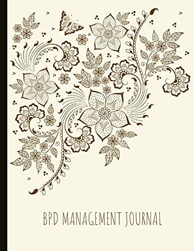BPD Management Journal: Beautiful Journal To Track Various Moods and ...