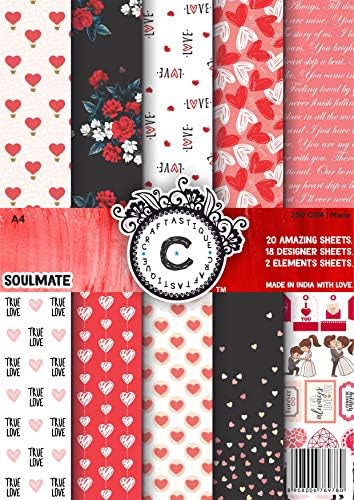 Craftastique Paint The Town Scrapbooking Pattern Paper Pack (20 Sheets ...