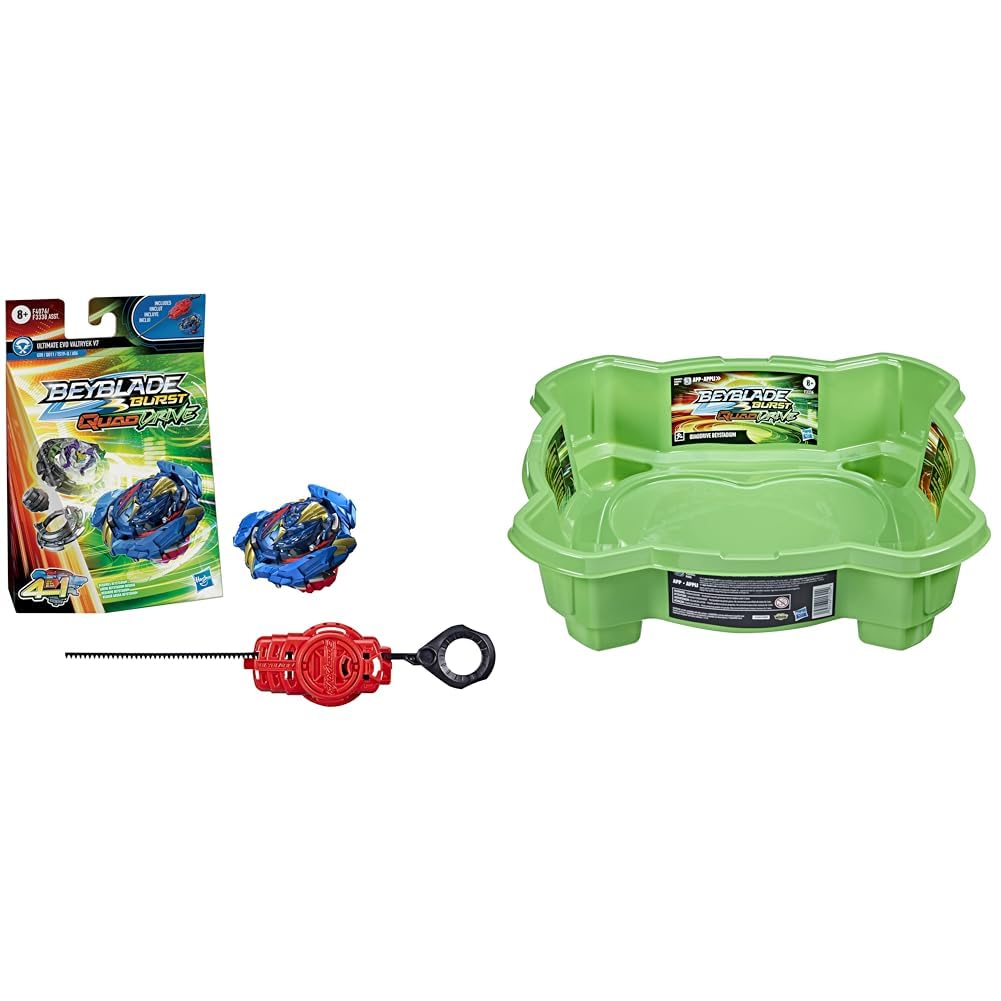 Buy BeybladeBurst QuadDrive Ultimate Evo Valtryek V7, Original Beyblade ...
