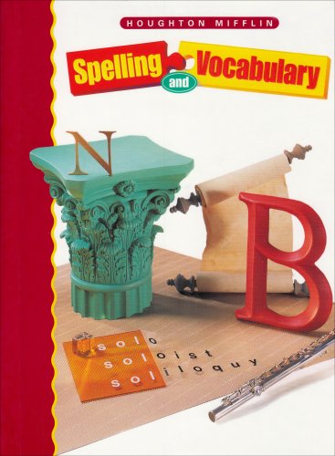 Amazon.com: Houghton Mifflin Spelling: Student Edition Hardcvr Level 8 ...