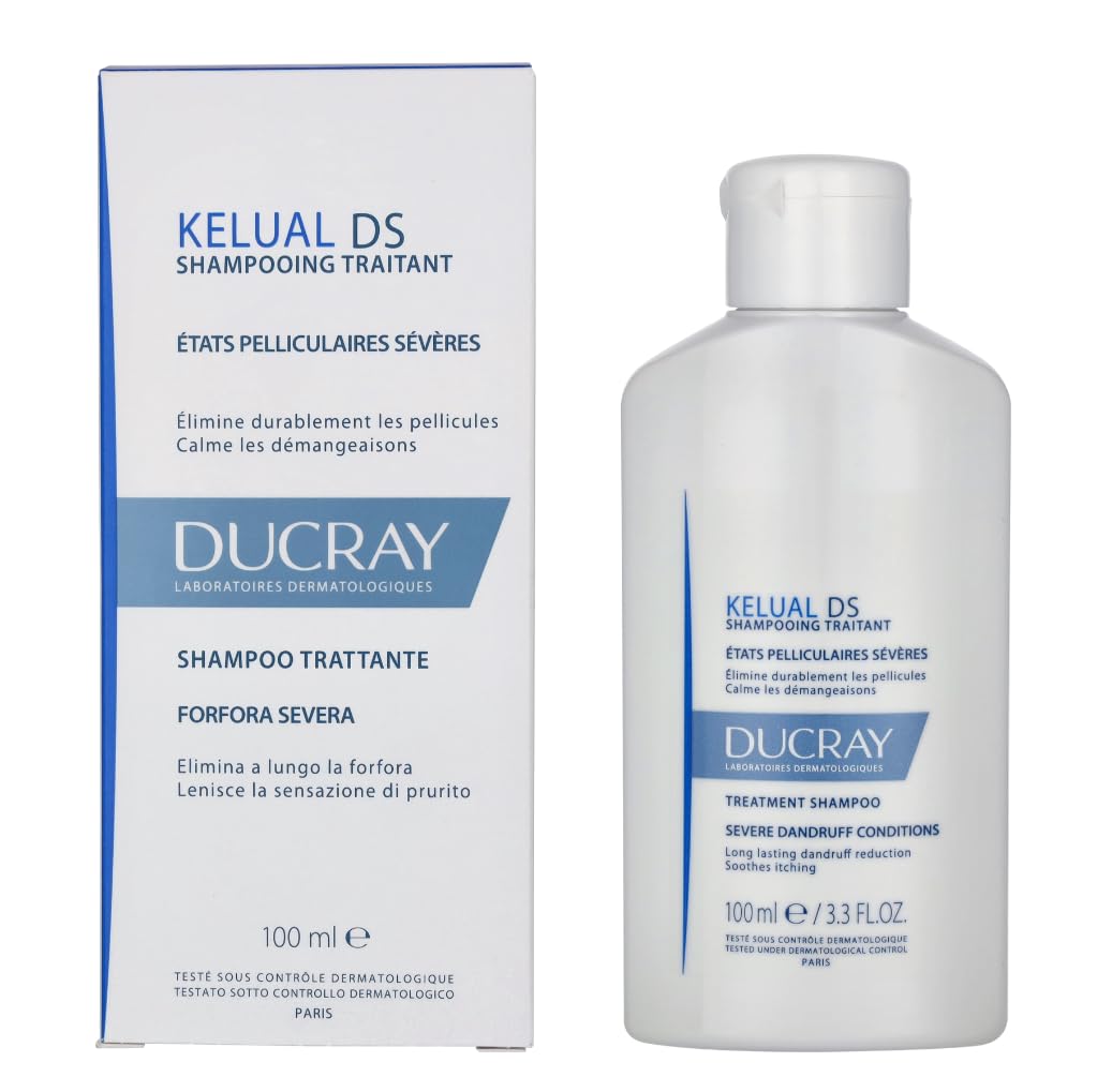 Ducray - Ducray Kelual DS Anti-Dandruff Treatment Shampoo - 100ml ...