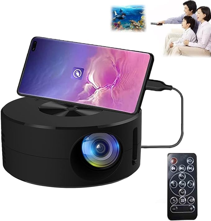 Drumstone【 12 Years Warranty】 Mini Projector, Portable HD Movie ...