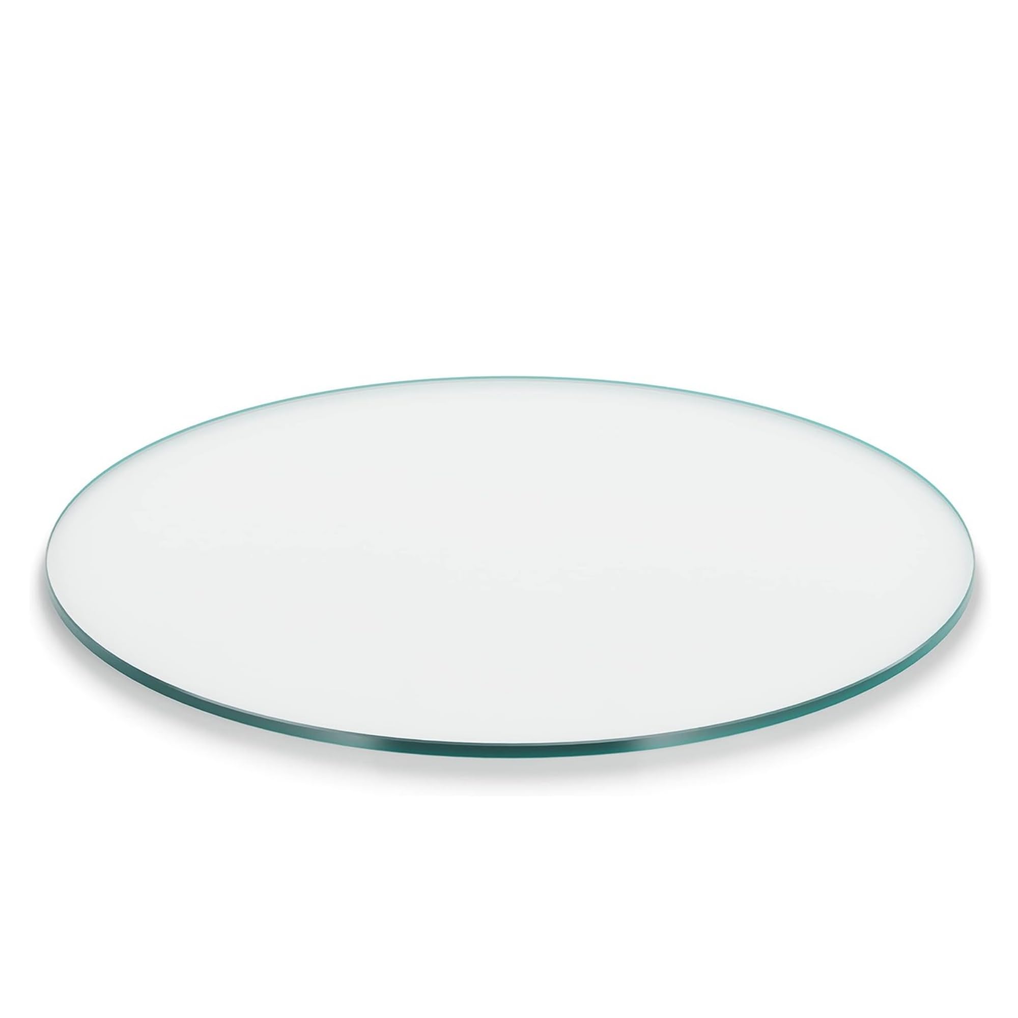 Amazon.com: GlasFlength 24 Inch Round Glass Table Top, Tempered Glass ...