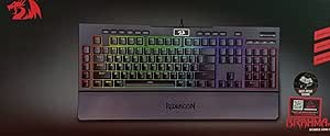 Amazon.com: Redragon K586 Brahma RGB Mechanical Gaming Keyboard, Blue Switches : Electronics