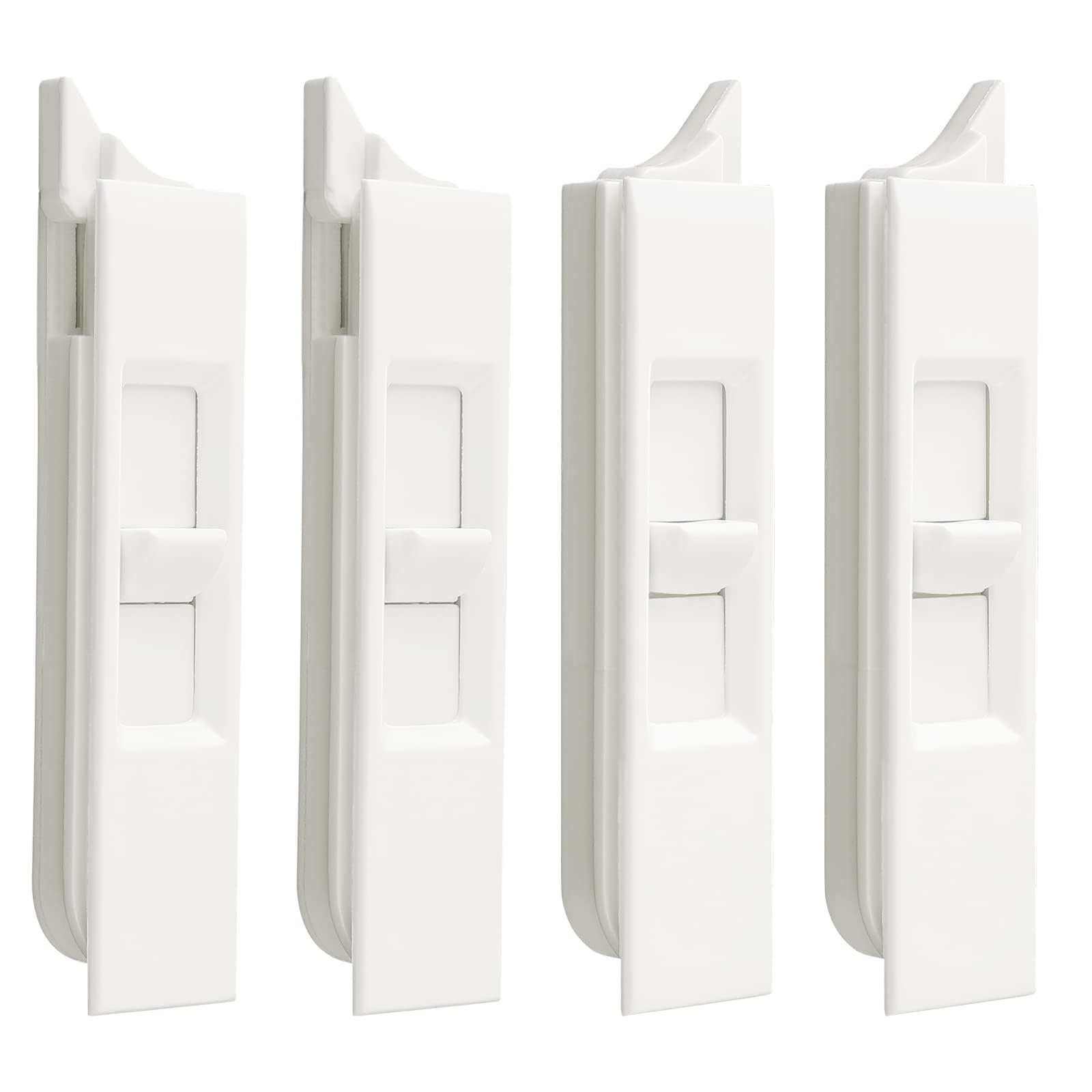 TACPAK 4PCS Window Tilt Latch 2 Pair Window Latch Lock Spring Loaded ...