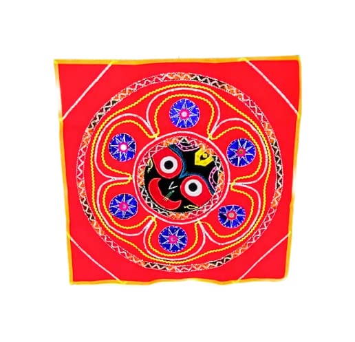 Traditional Applique Work JAGANNATH CHANDUA 3 FEET : Amazon.in: Home ...