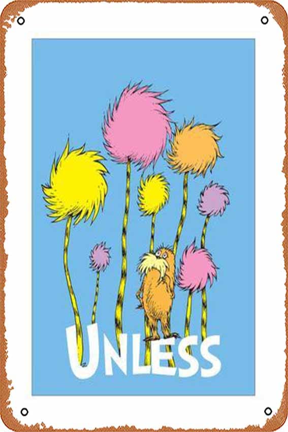 Dr Seuss Art Lorax