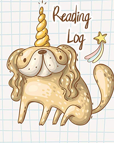 Reading Log: Gift for Book lovers/ Reading Journal Born To Be a Unicorn ...
