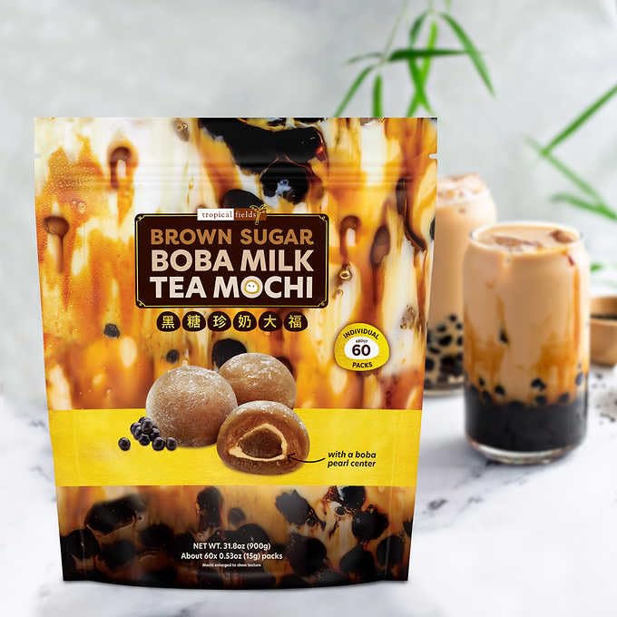 Snapklik.com : Whizzotech Tropical Fields Boba Milk Tea Mochi