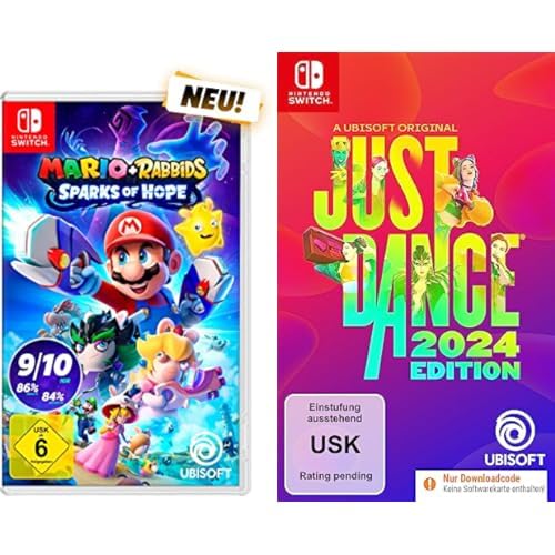 Just Dance 2024 + Mario + Rabbids Sparks of Hope - [Nintendo Switch ...