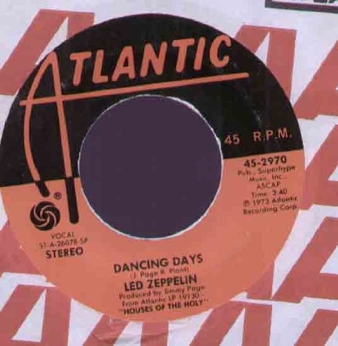 Amazon.com: LED ZEPPELIN - DANCING DAYS - 7" VINYL / 45: CDs & Vinyl