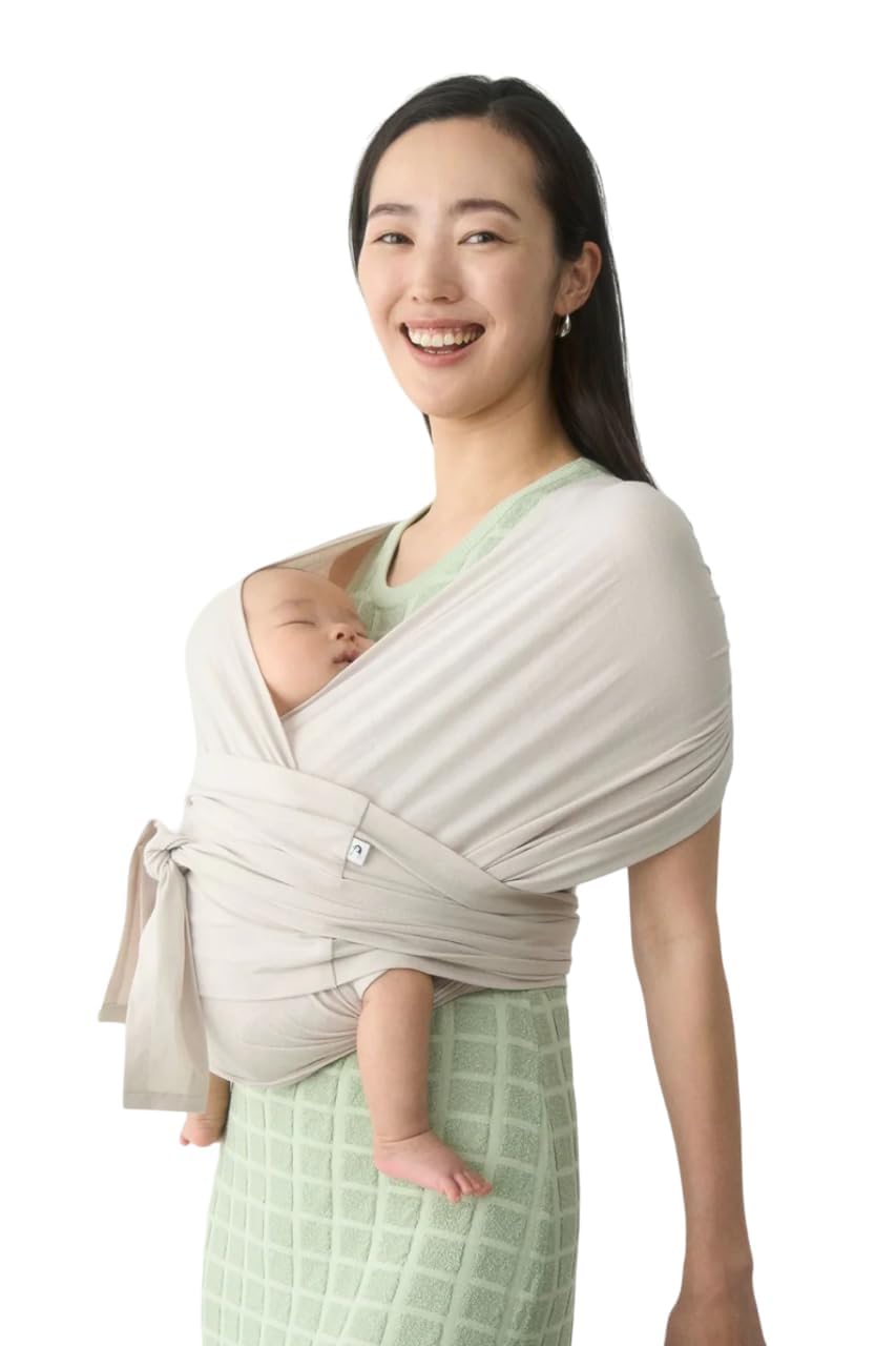 Amazon.co.jp: 【ヘッドサポート入り】コニー抱っこ紐 FLEX サイズ調節 Elastech (Konny) ママパパ兼用 ベビー スリング ラップ 新生児~20kg 国際安全認証 ...