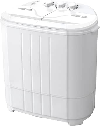 Amazon.co.jp: WEIMALL Washing Machine, 7.9 lbs (3.6 kg), Living Alone, Easy Dial Type, Timer ...