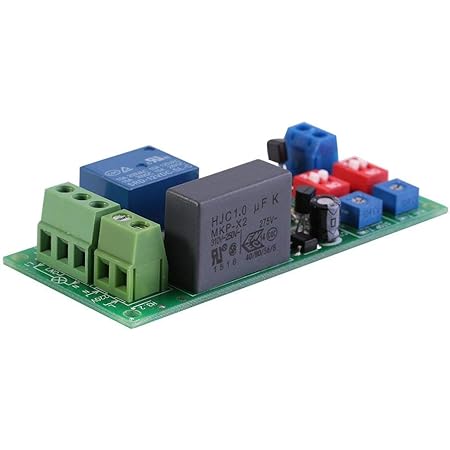 Amazon.com: Hilitand DC 12V/24V Adjustable Cycle Time Delay Relay Module, Delay On/Off Timer ...