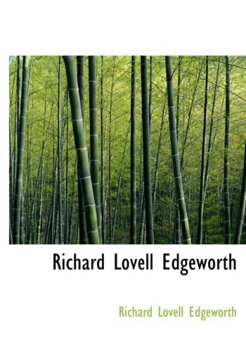Amazon.com: Richard Lovell Edgeworth: A Selection >From His Memoir ...