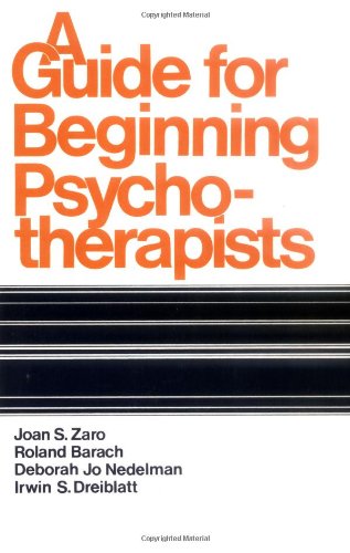 A Guide for Beginning Psychotherapists: 9780521292306: Medicine ...