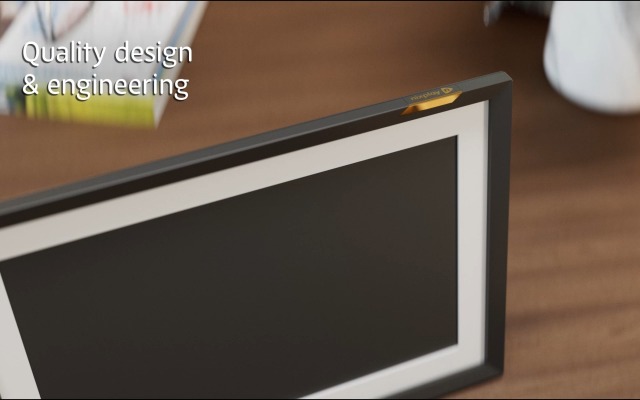 Watch Nixplay Digital Photo Frame Classic Mat with Touchscreen on ...